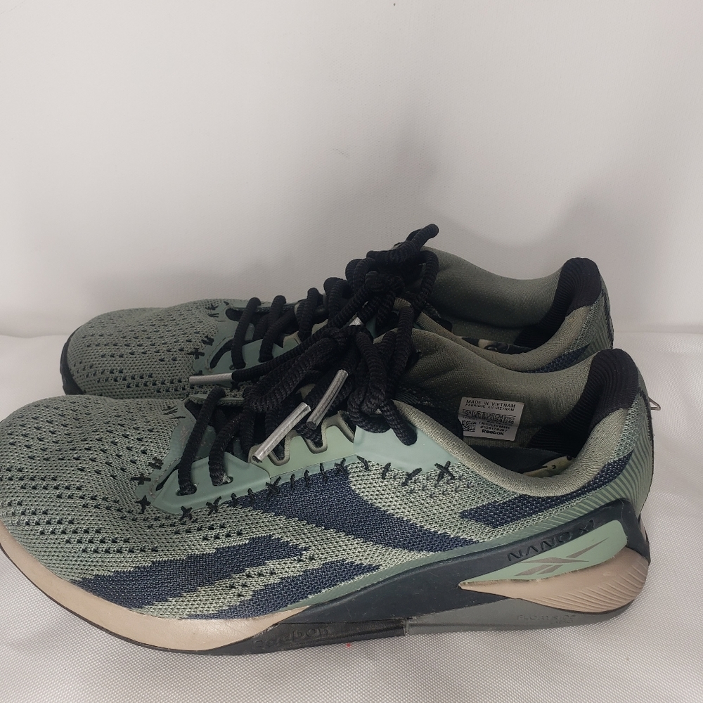 Reebox Nano X1 Limited Edition Black, Green, Tan - Gem